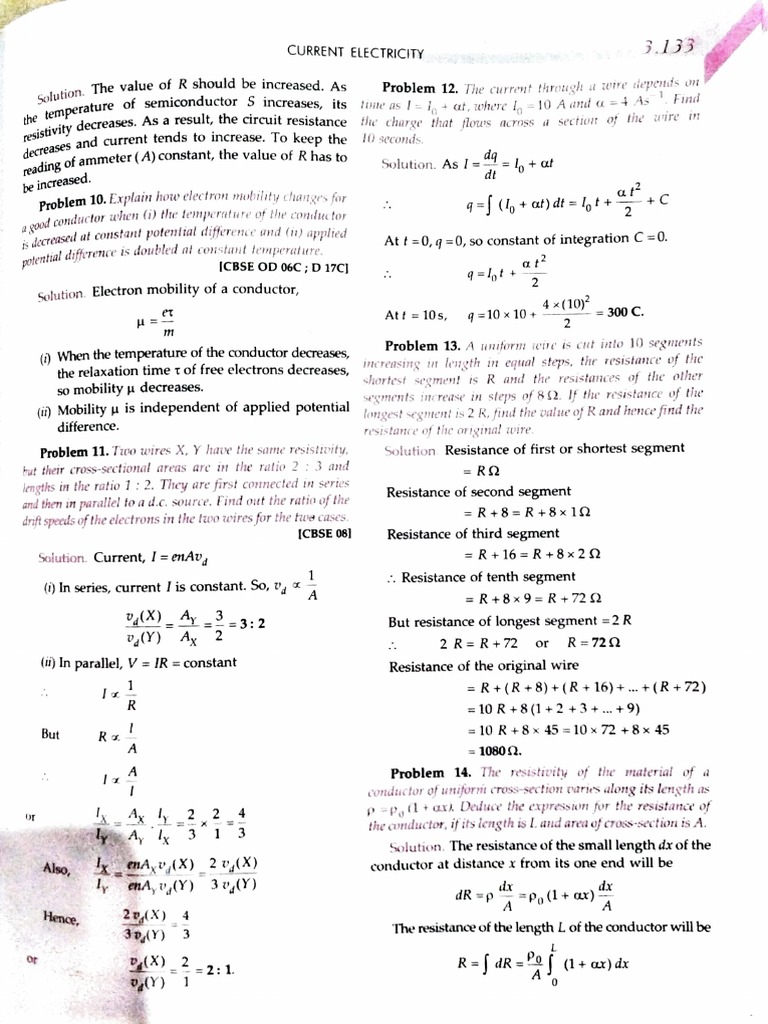 Physics S. L Arora | PDF | Electrical Resistance And Conductance ...