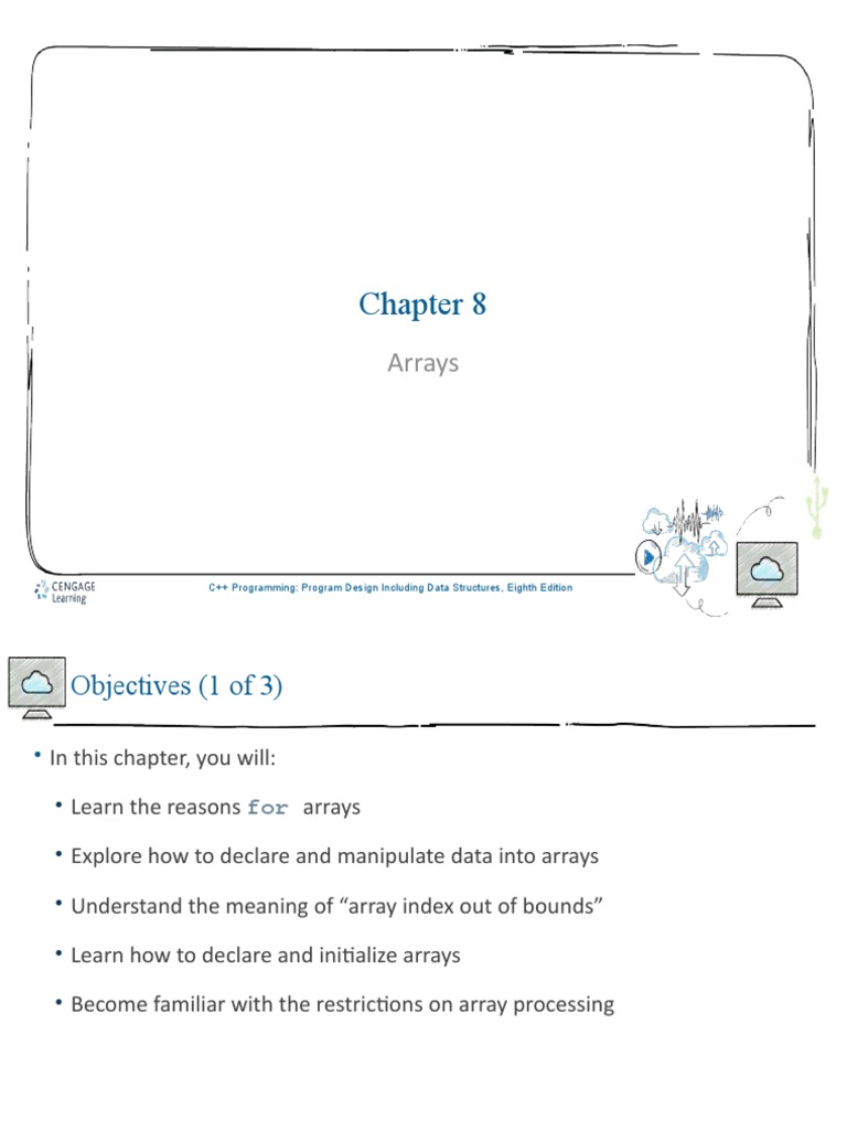 Chapter 8 - Arrays - PPT Slides | PDF | Parameter (Computer Programming ... Chapter 8 - Arrays - PPT Slides | PDF | Parameter (Computer Programming ...