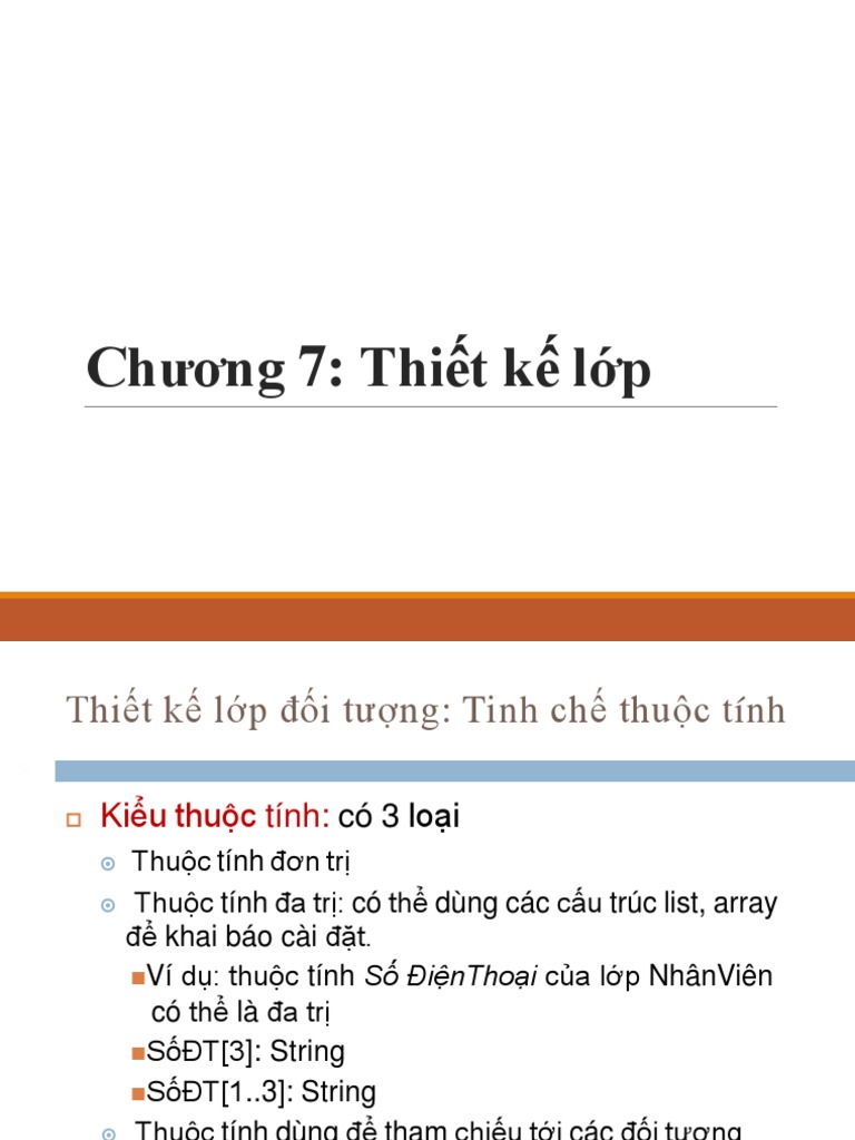 Chuong 7 - PTTKHTTT - Thiet Ke Lop Du Lieu | PDF