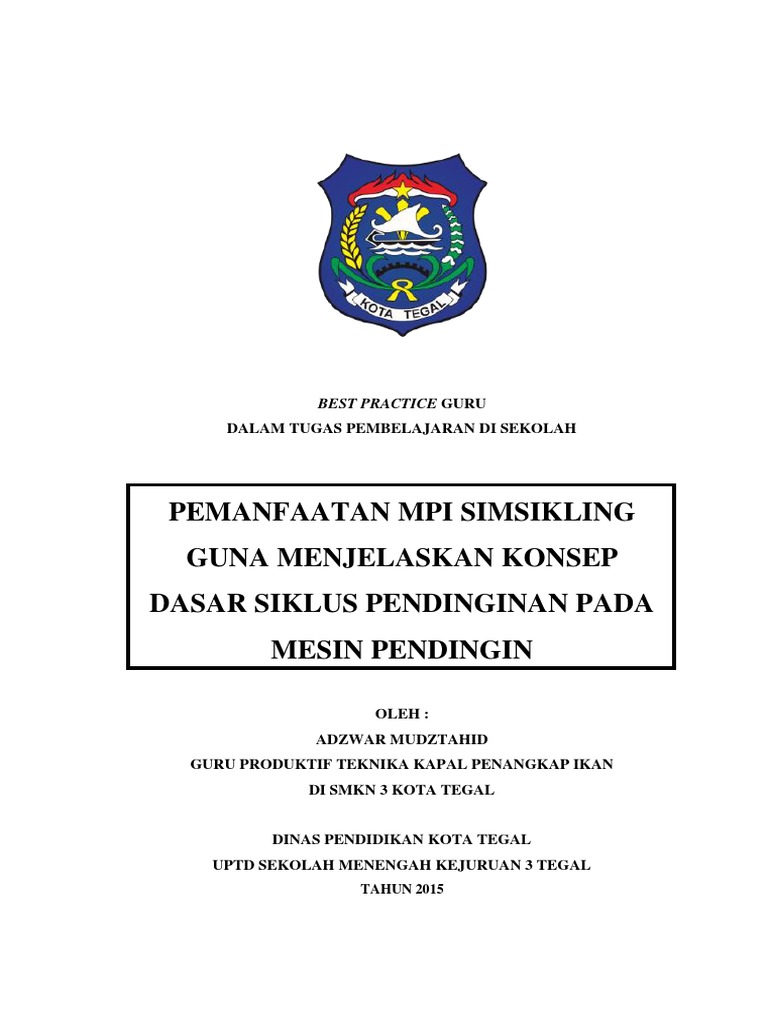 Contoh BP ADZWAR-MUDZTAHID-SMK | PDF