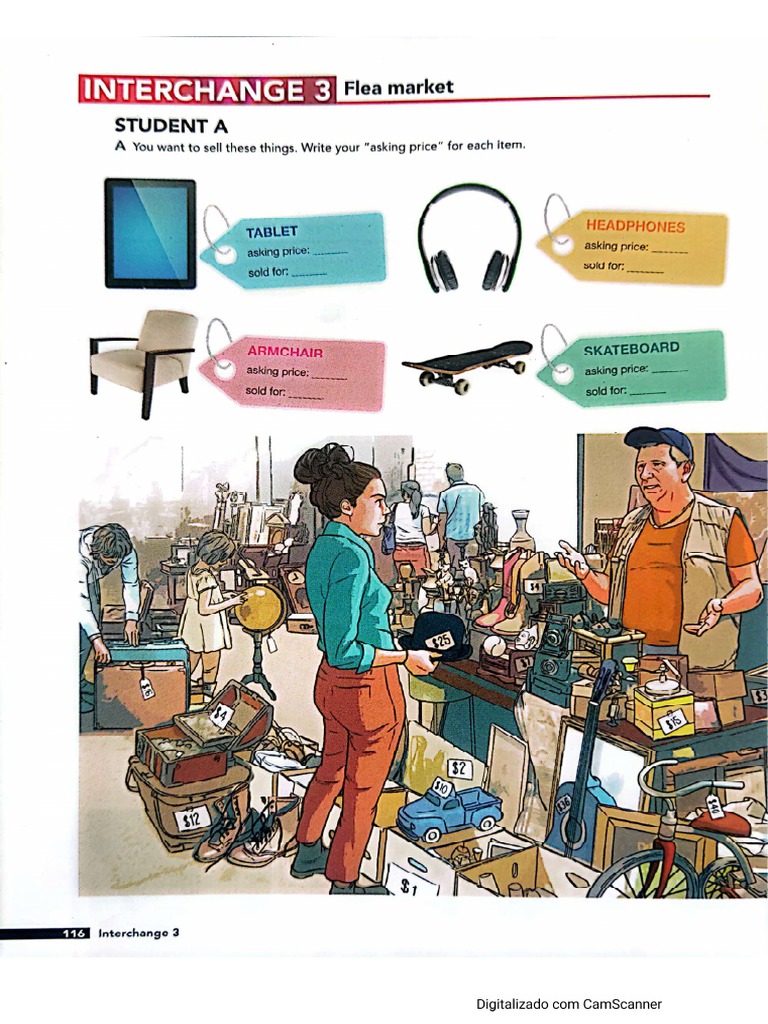 Interchange 5ed Book 1 Extra Activities Unit 3 | PDF