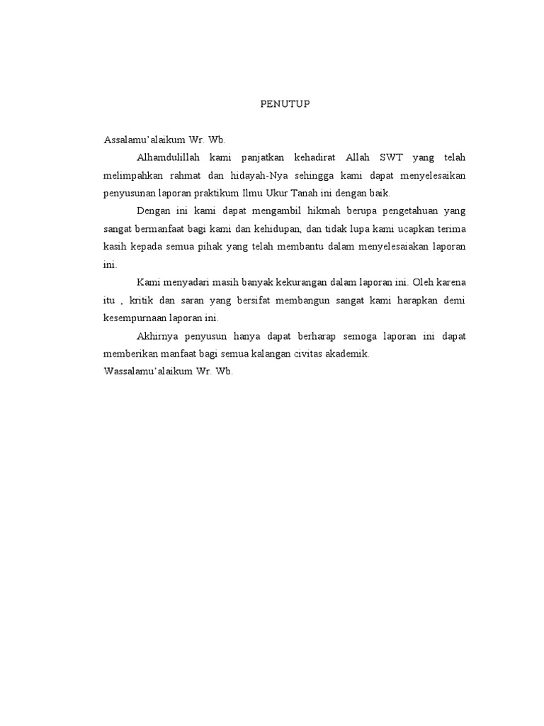 Part 6 (Penutup) | PDF