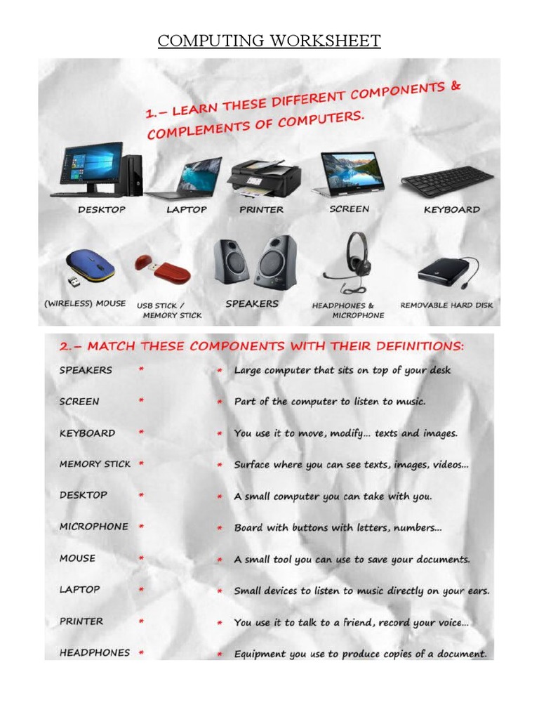 COMPUTING WORKSHEET | PDF