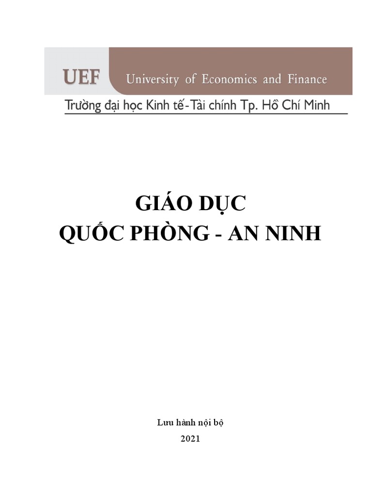 MIL1203 - GIAO DUC QUOC PHONG - PHAN 1 | PDF