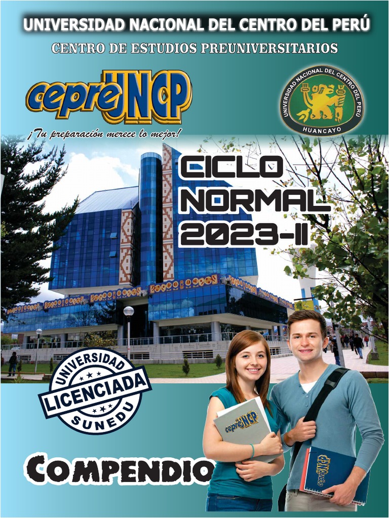 Compendio Cepre Uncp | PDF