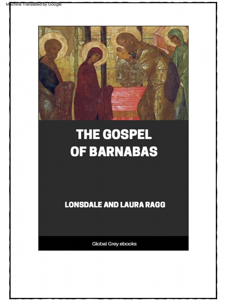 Gospel of Barnabas (1) | PDF