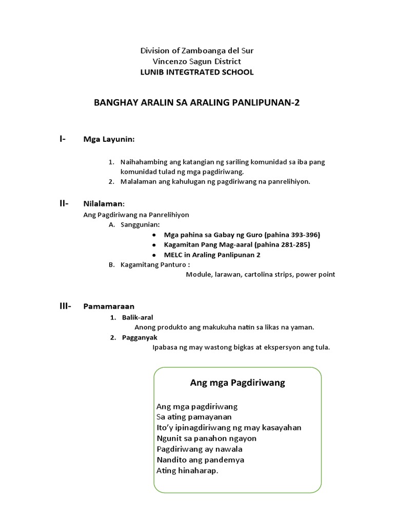 Arpan Lesson Plan | PDF