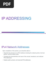 Module 11: Ipv4 Addressing: Introduction To Networks V7.0 (Itn) | PDF | Ip Address | Computer ...