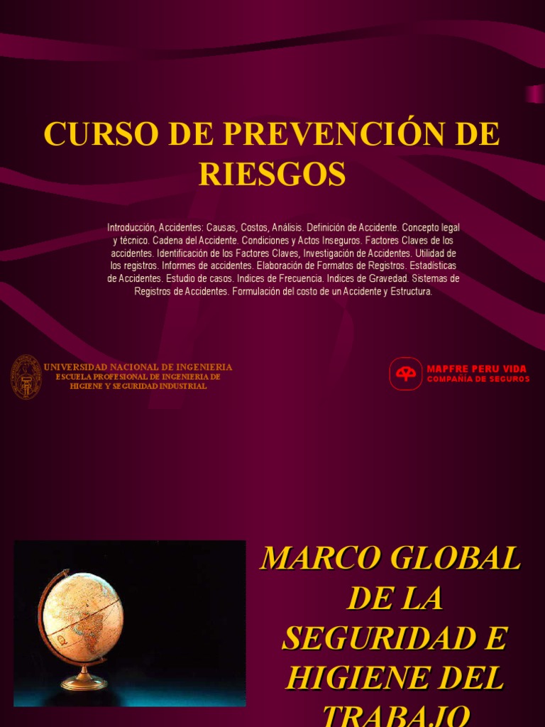 CURSO MAPFRE - Prevención de Riesgos | PDF | Quemar | Economias