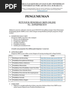 Panduan Pengisian SKPI Bagi Mahasiswa Universitas Lampung | PDF ...