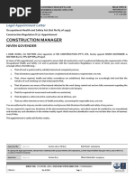 Drivers and Operators Induction Checklist | PDF | Personal Protective ...