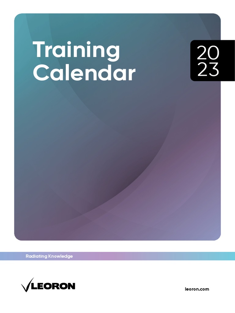 LEORON Training Calendar 2023 | PDF