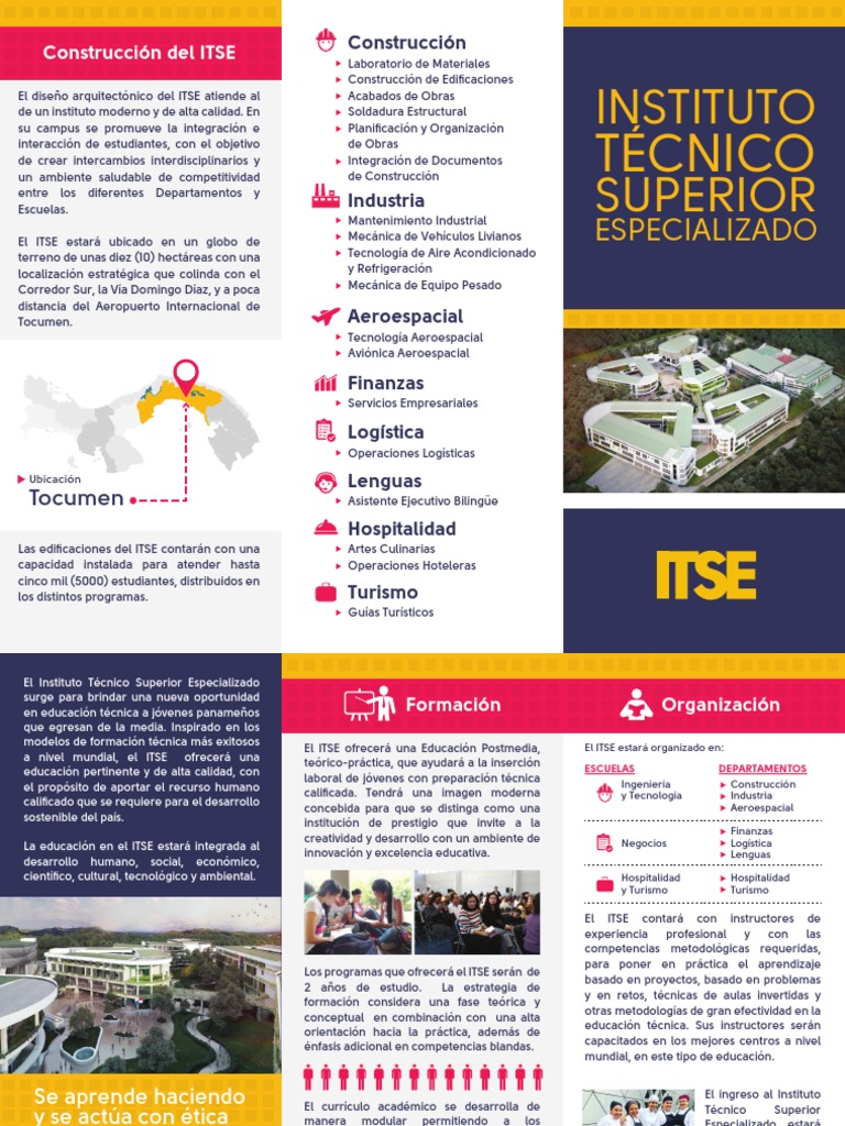 ITSE Brochure12 PRINT tXmnV31 FPbT431 | PDF | Turismo | Plan de estudios