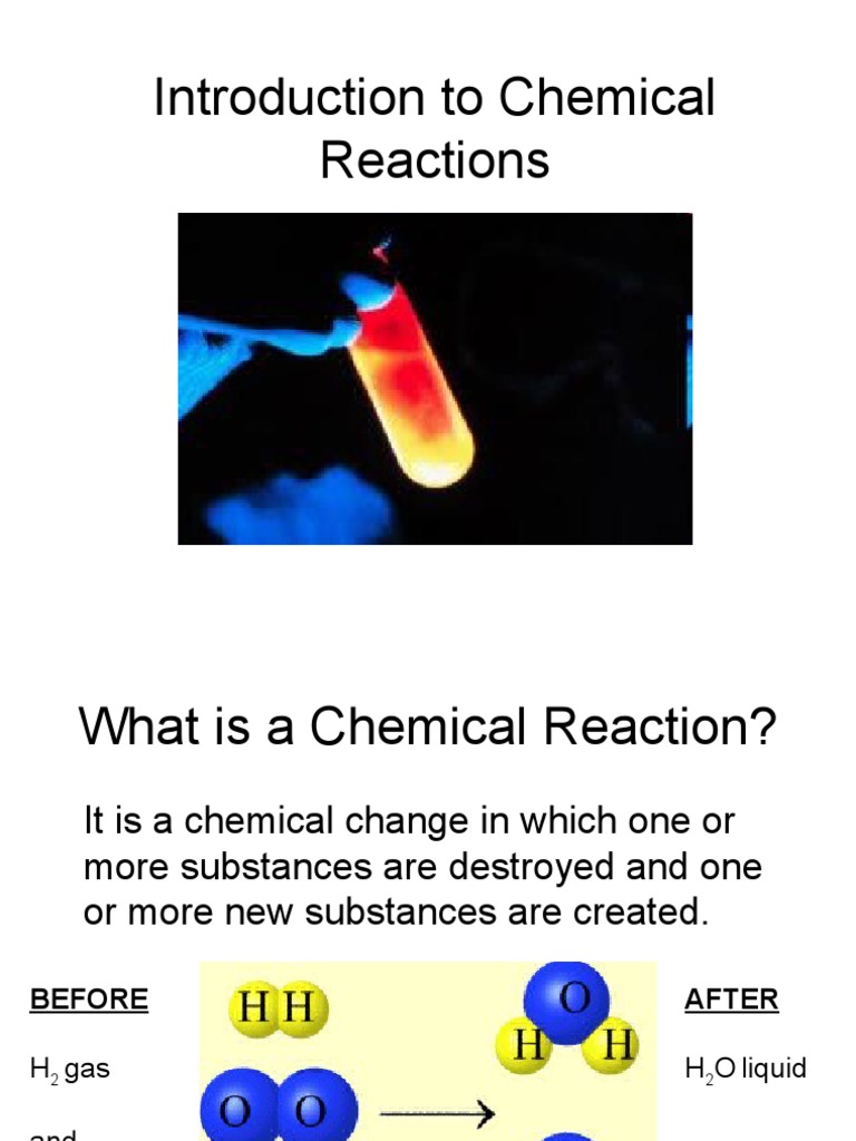 Understanding Chemical Reactions | PDF | Science & Mathematics ...