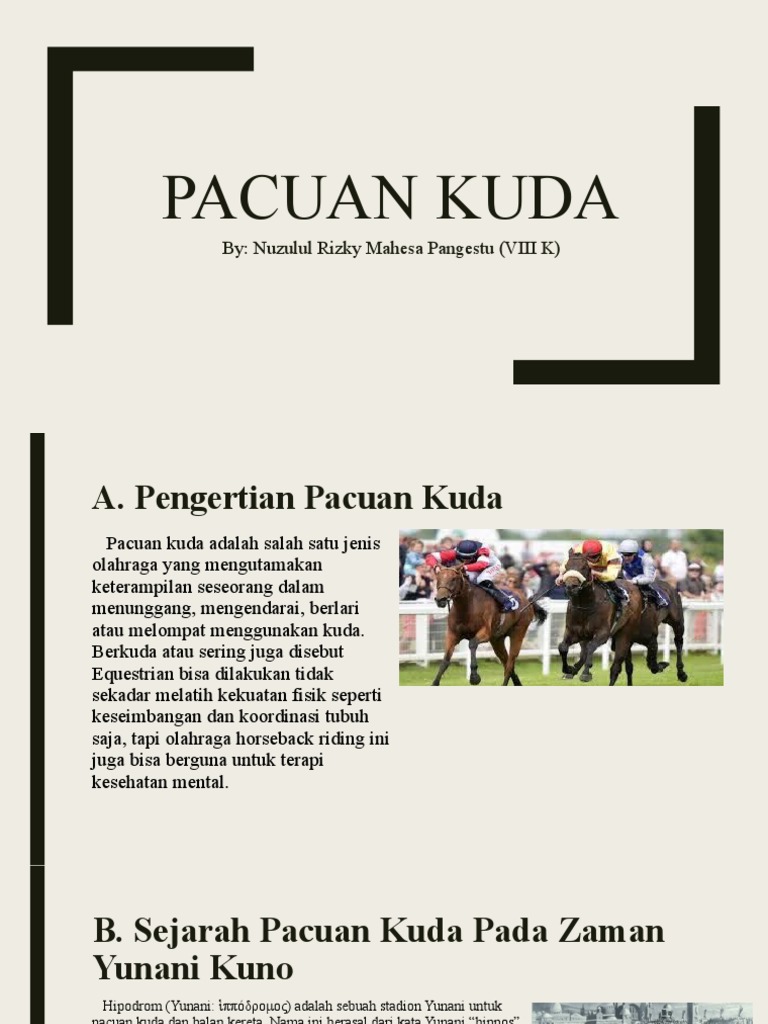Pacuan Kuda | PDF
