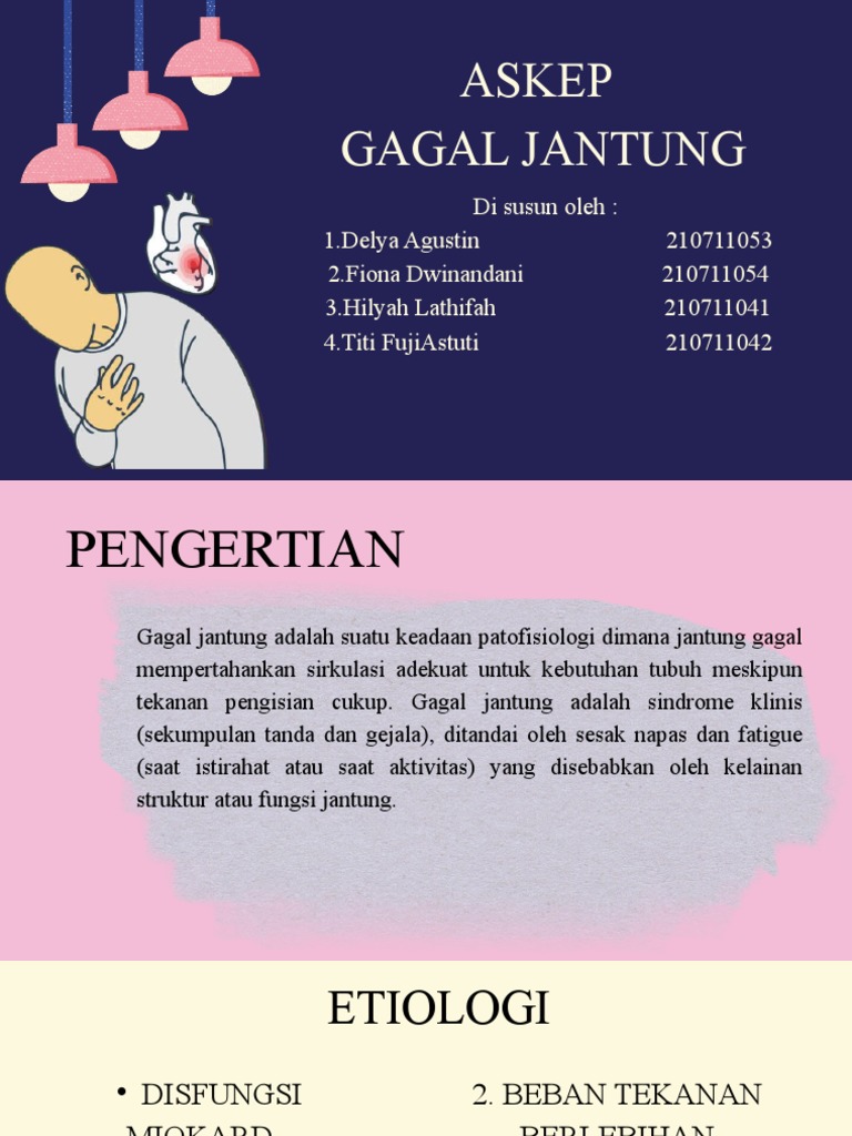 KDK Kel 4 Gagal Jantung | PDF