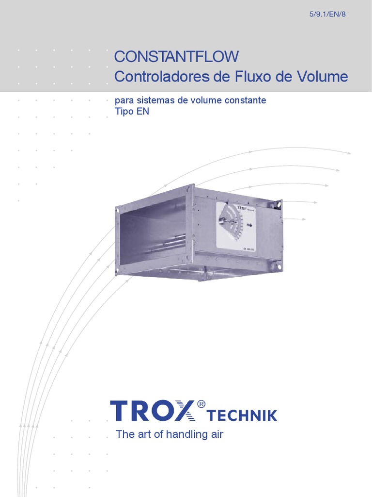 Volume Flow Controller Type Portugu-S | PDF | Decibel | Acústica