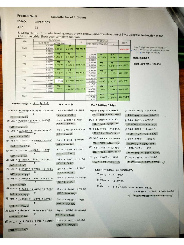 Three Wire Leveling Problem & Computation | PDF