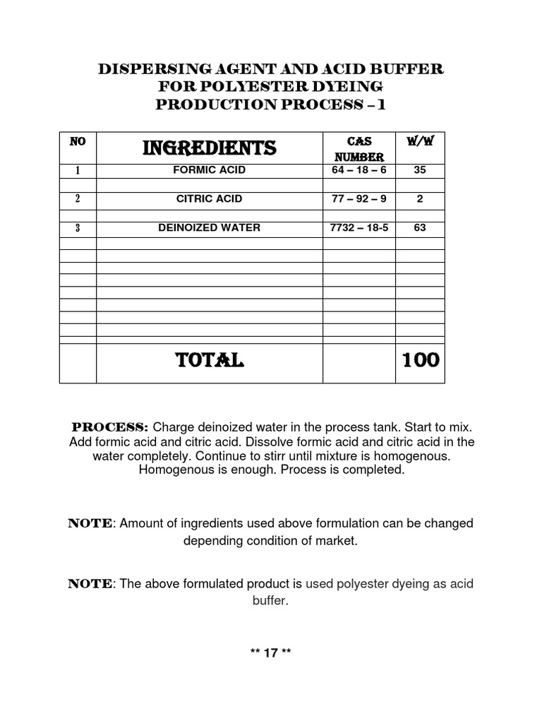 Green Buff | PDF | Buffer Solution | Acid
