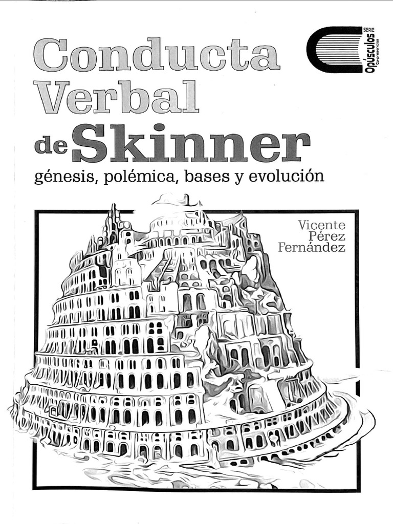 Conducta Verbal de Skinner | PDF | Sicología | Aprendizaje
