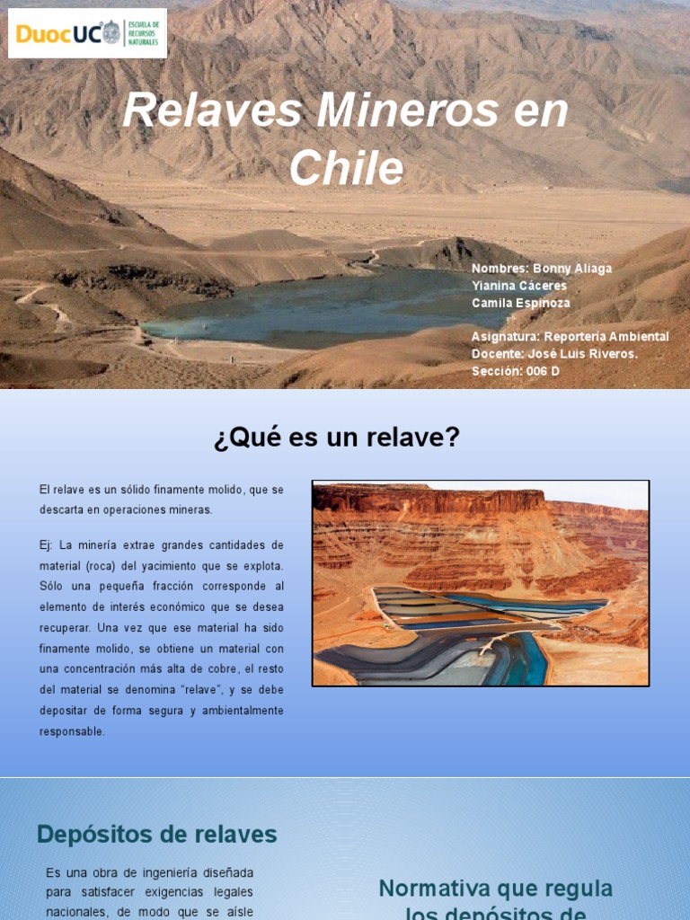 Relaves en chile | PDF