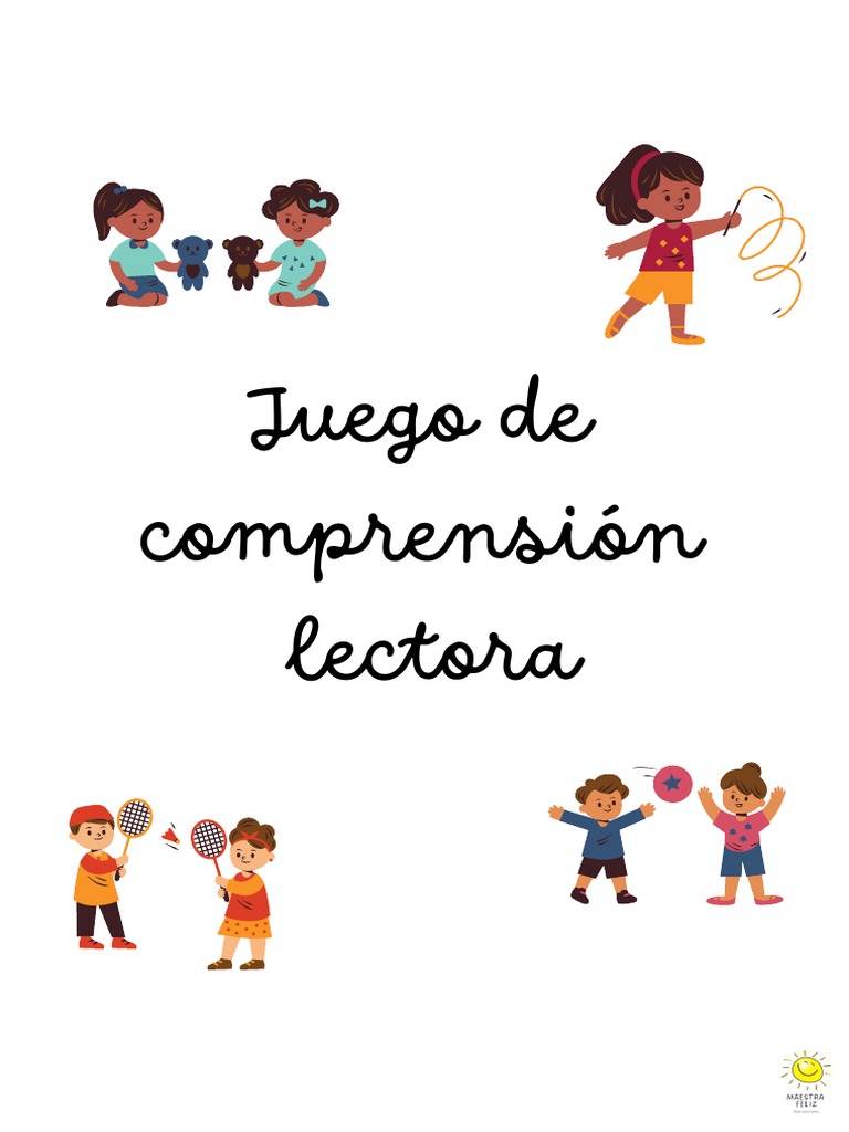 Juego de Comprensión Lectora | PDF