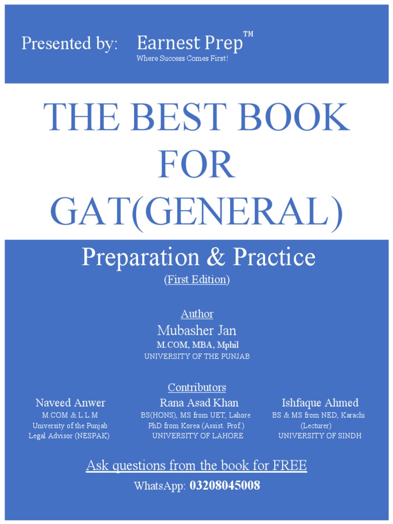 Gat Book PDF | PDF