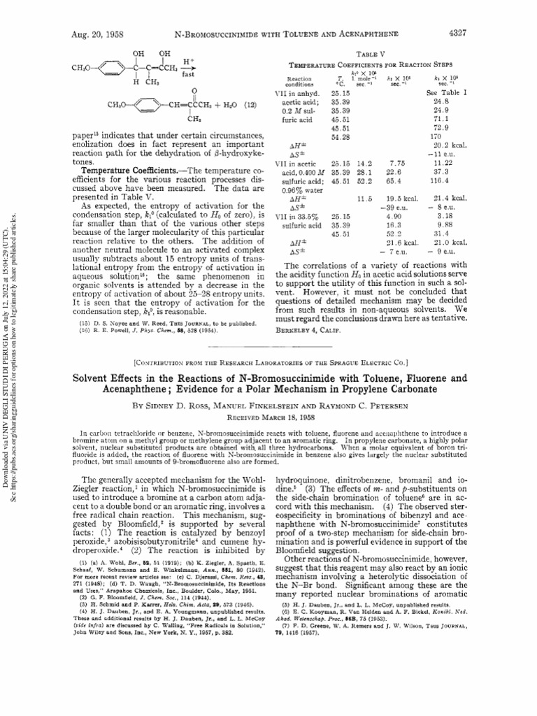J. Am. Chem. Soc., 1958, 80, 4327-4330 | PDF