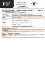 DLP Q2 Math5 Week2 | PDF | Lesson Plan | Teaching