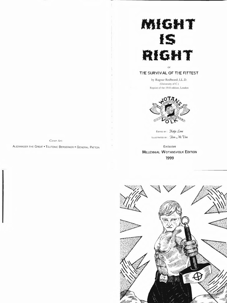 Might is Right - Ragnar Redbeard_text | PDF | Courage | Truth