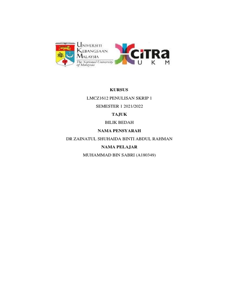 Skrip Citra Ukm | PDF