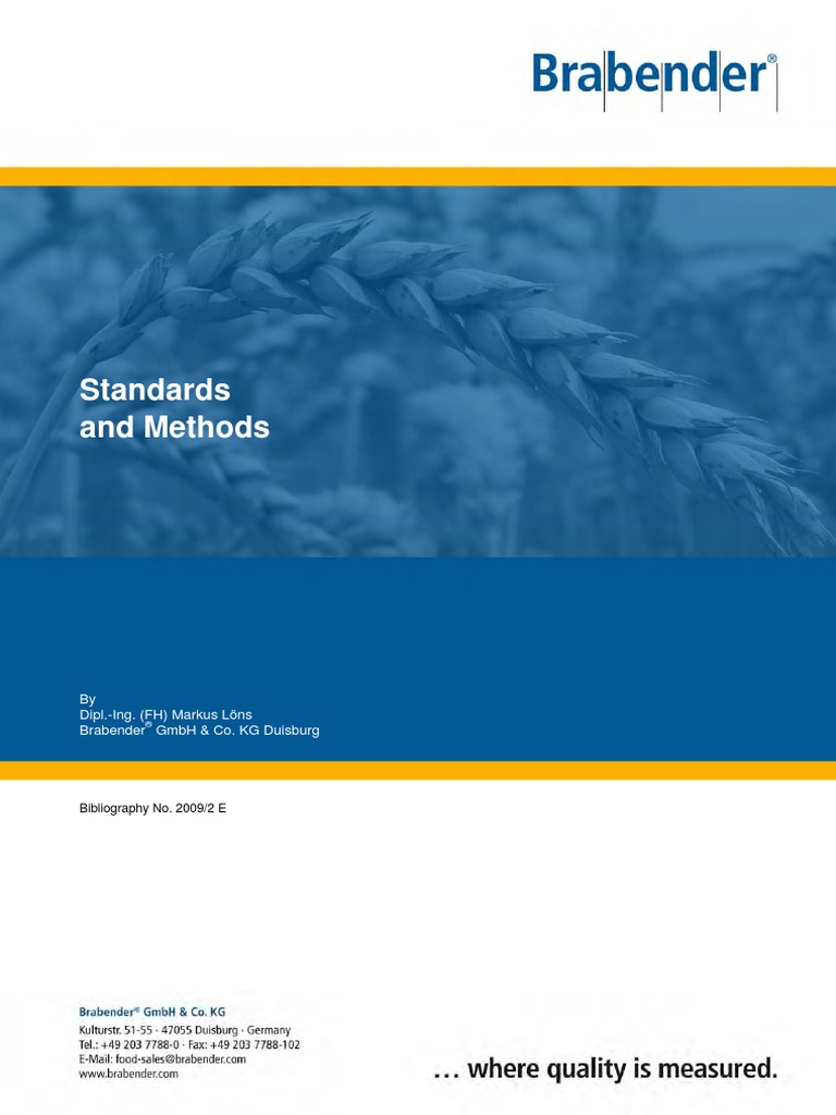 E Standards and Methods 2009 2 | PDF