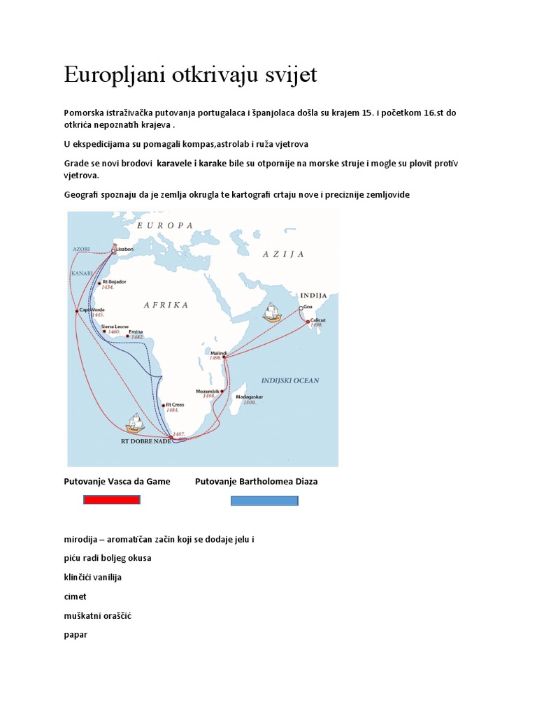 Europljani Otkrivaju Svijet | PDF
