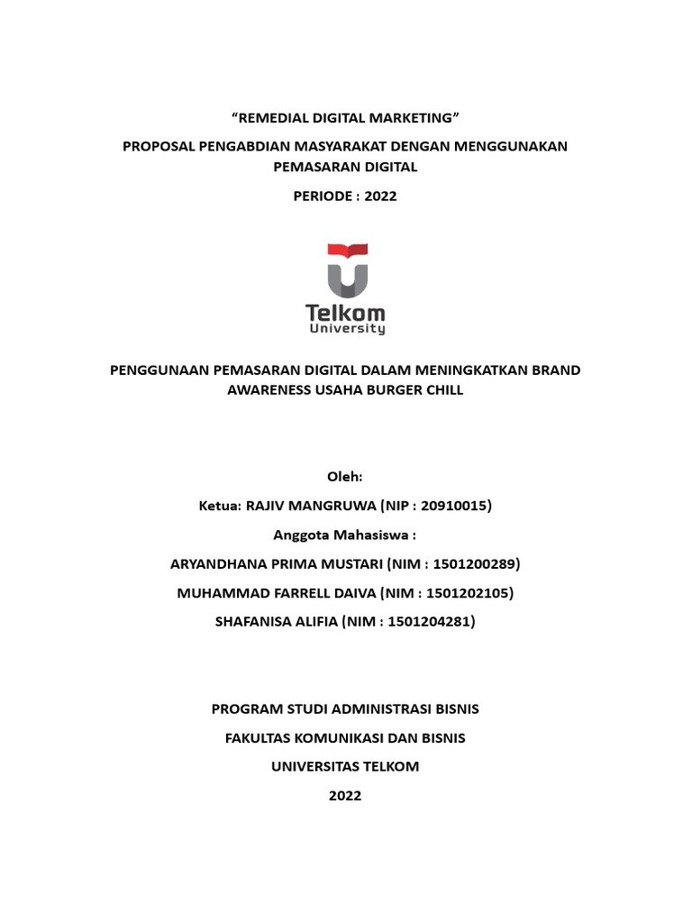 REMEDIAL UTS Digital Marketing | PDF | Pengelolaan Keuangan & Uang