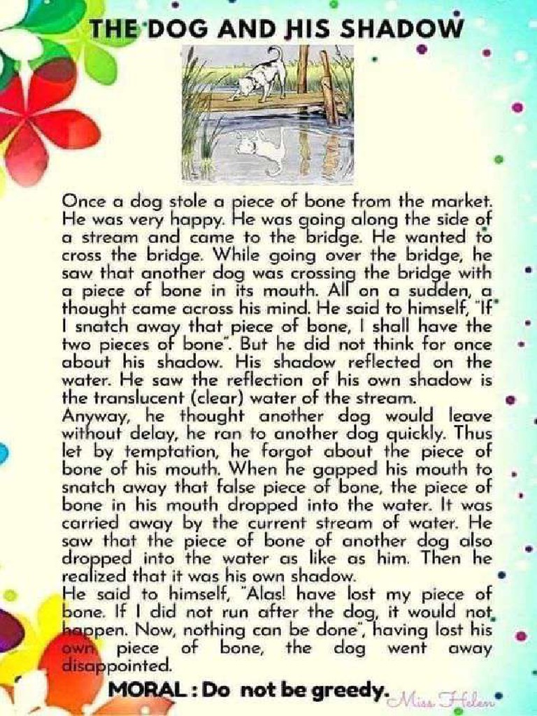 The Dog and His Shadow | PDF