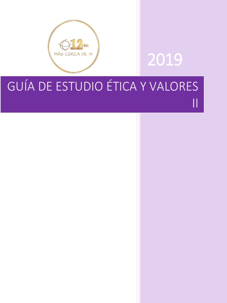 ETICA Y VALORES II Guia Examen Extraordinario | Descargar gratis PDF ... ETICA Y VALORES II Guia Examen Extraordinario | Descargar gratis PDF ...