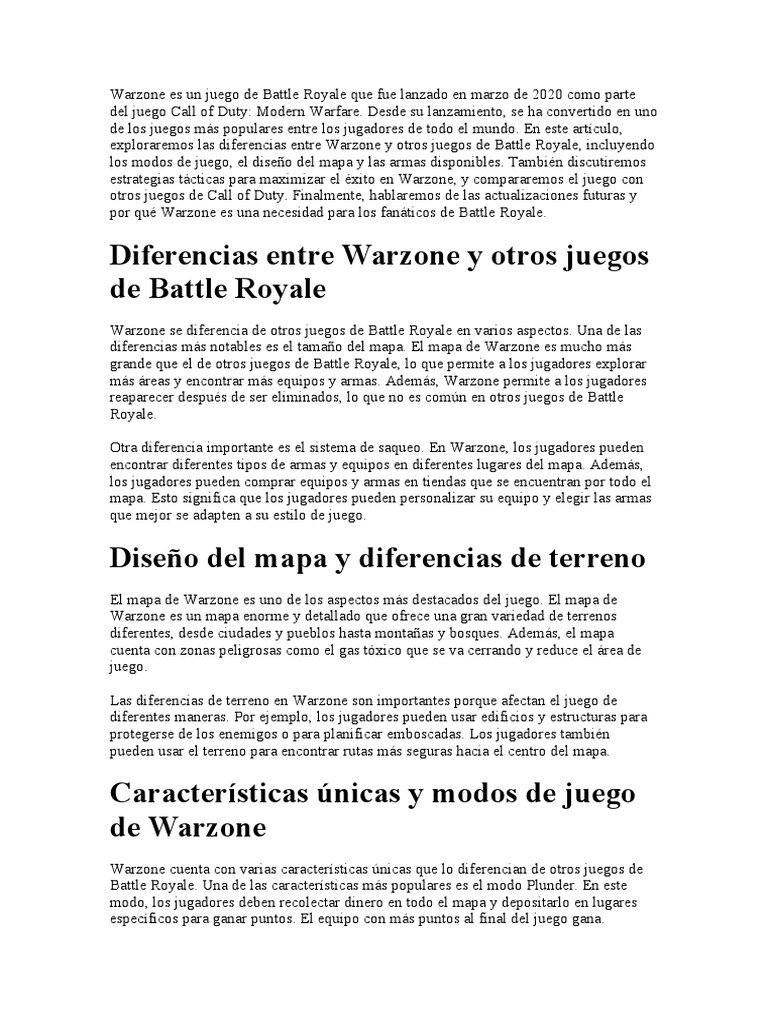 warzon 2 | PDF