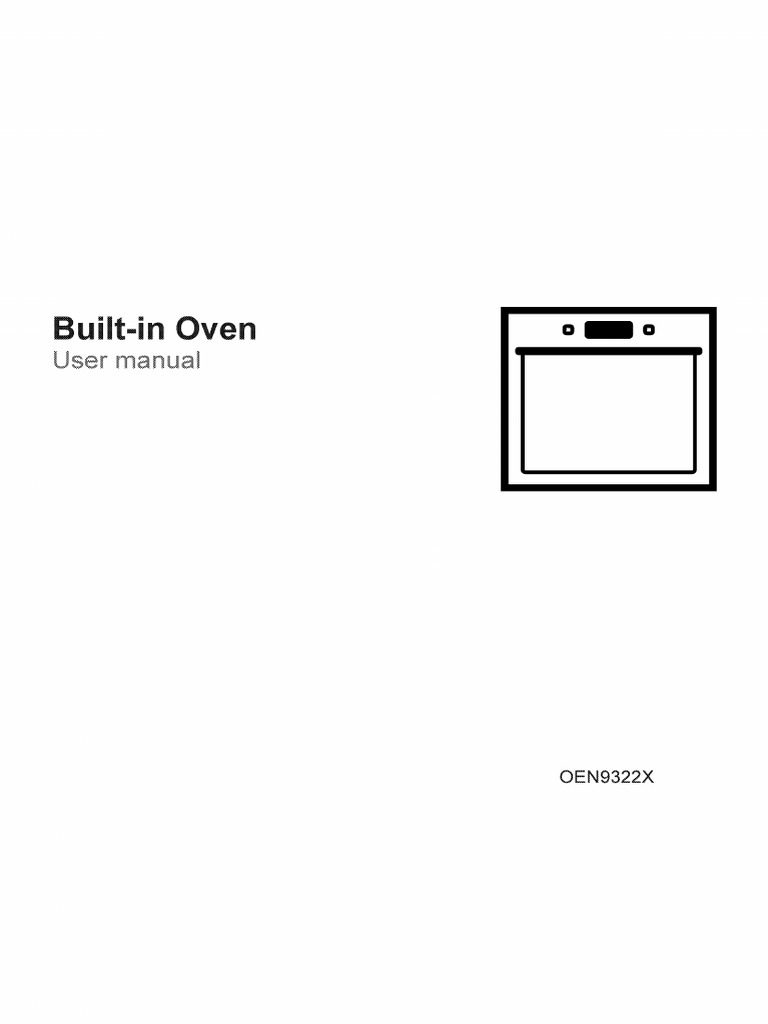 Oven | PDF