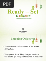 Ramadan Journal | PDF | Ramadan | Semitic Words And Phrases
