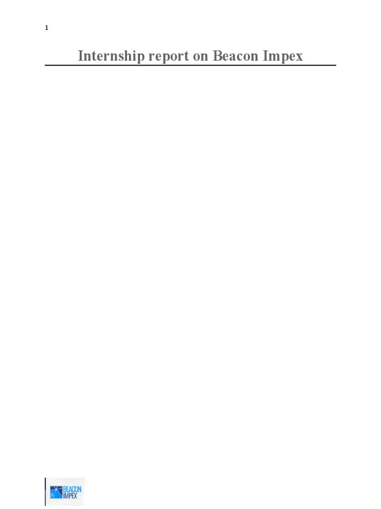 Internship Report | PDF | Yarn | Textiles