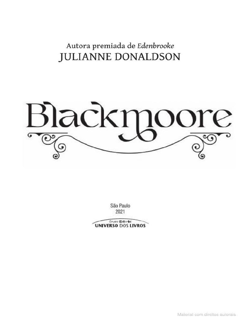 Livro Blackmoore Por Julianne Donaldson | PDF
