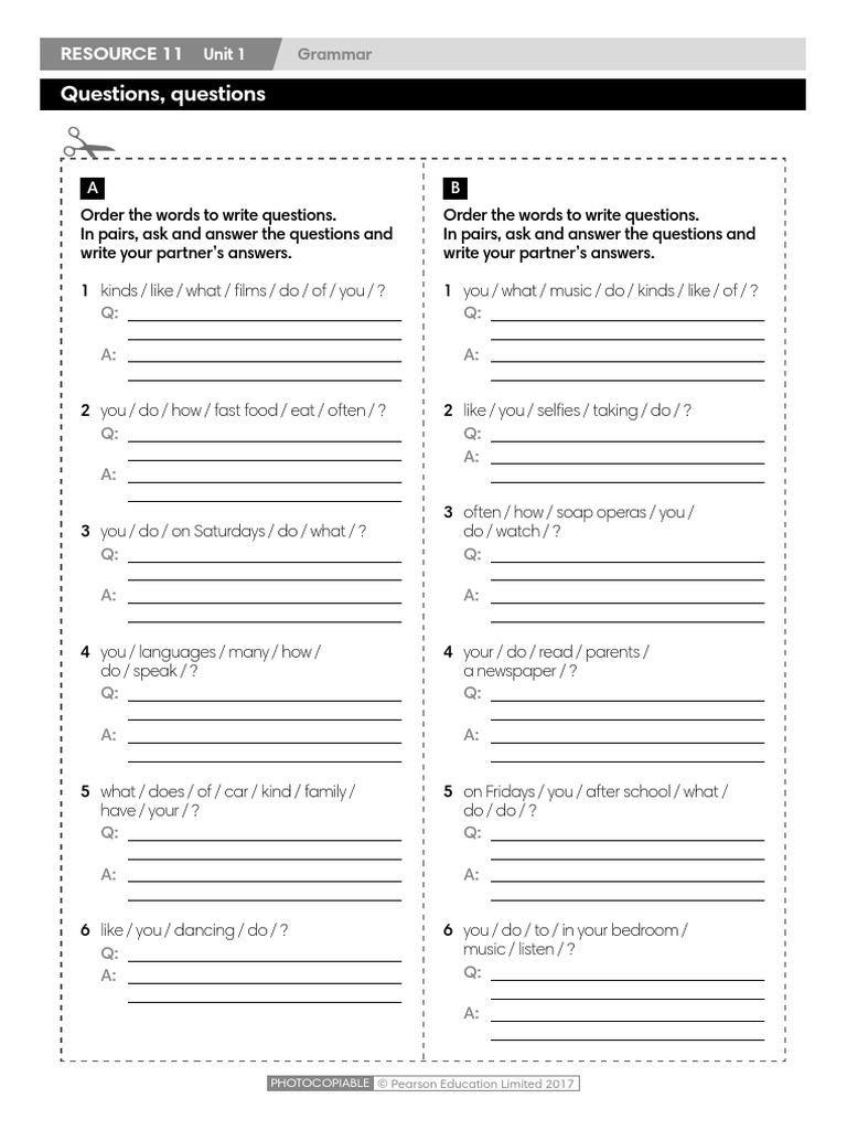Teachers Resource Book Resource 11 Lesson 1 11 | PDF