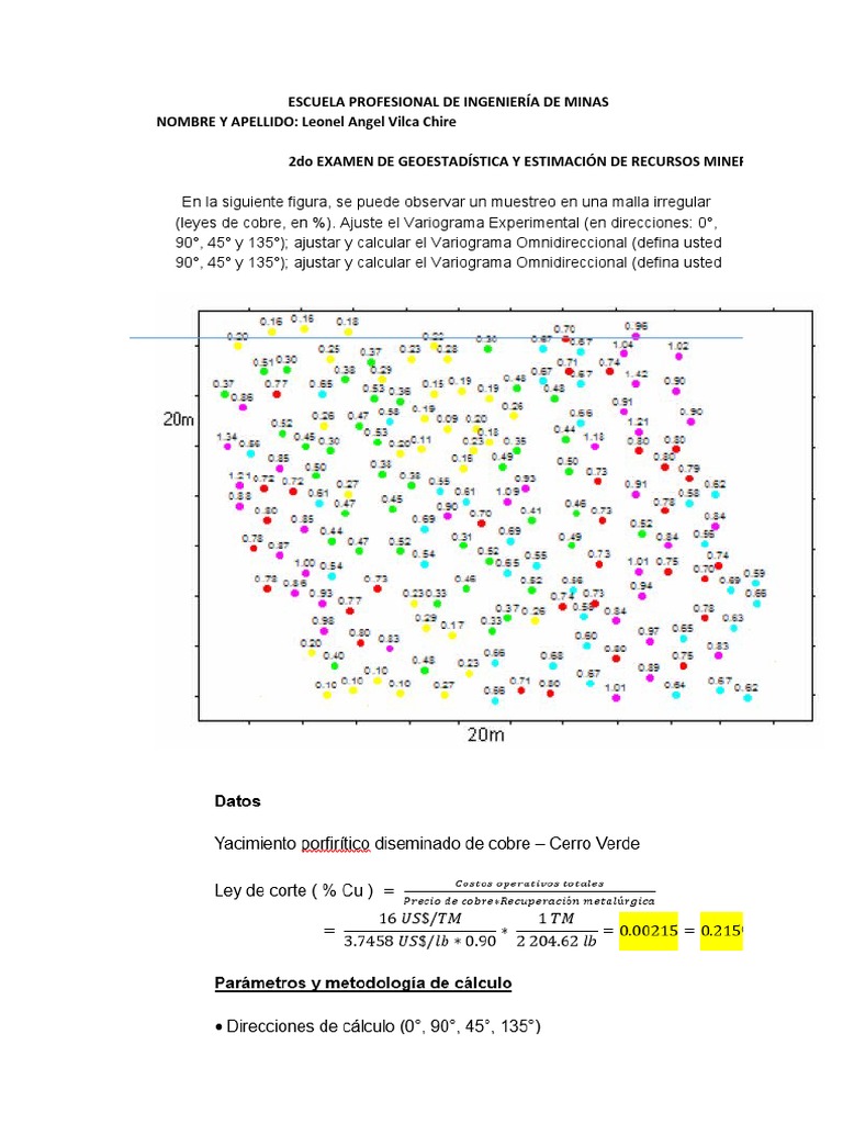 Examen 2 Parte 2 VILCA CHIRE LEONEL ANGEL | PDF