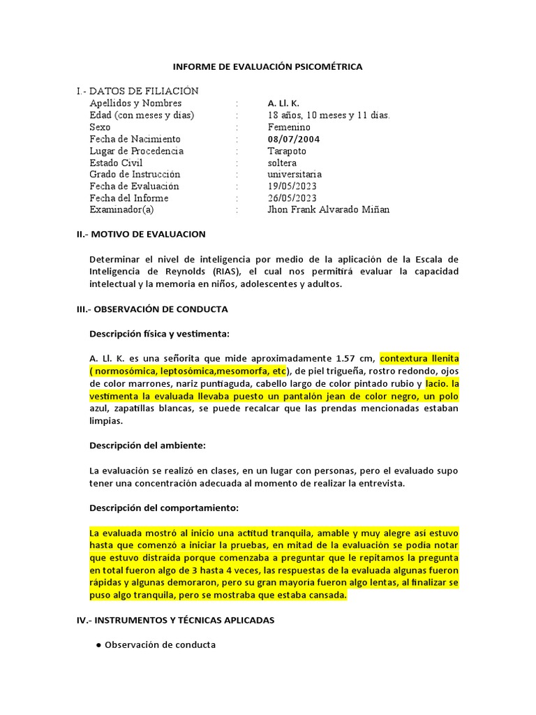alvaradomiñanjhonfrank_7988_1303498_INFORME DE EVALUACIÓN PSICOMÉTRICA ...