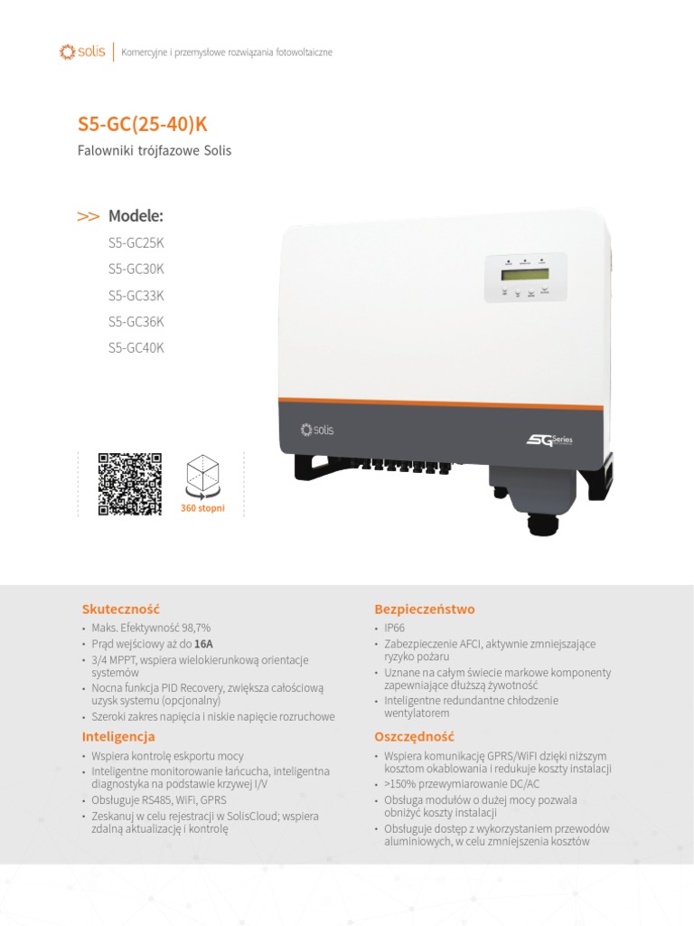 Datasheet S5-GC25-40K POL V1.0 2023 02 | PDF