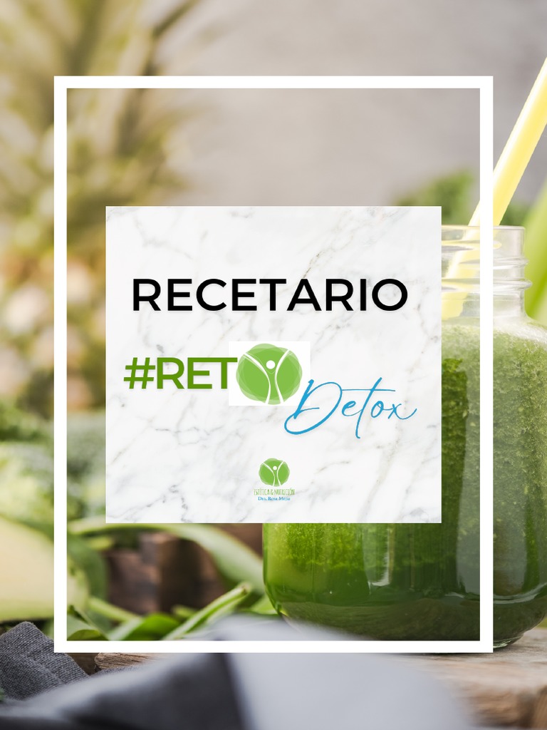 Recetario Reto Detox | PDF | ensalada | Vinagreta