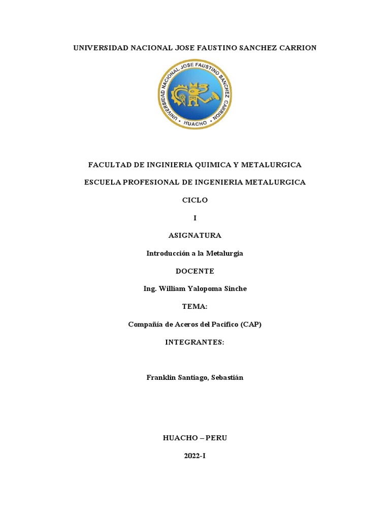 Universidad Nacional Jose Faustino Sanchez Carrion | PDF | Chile