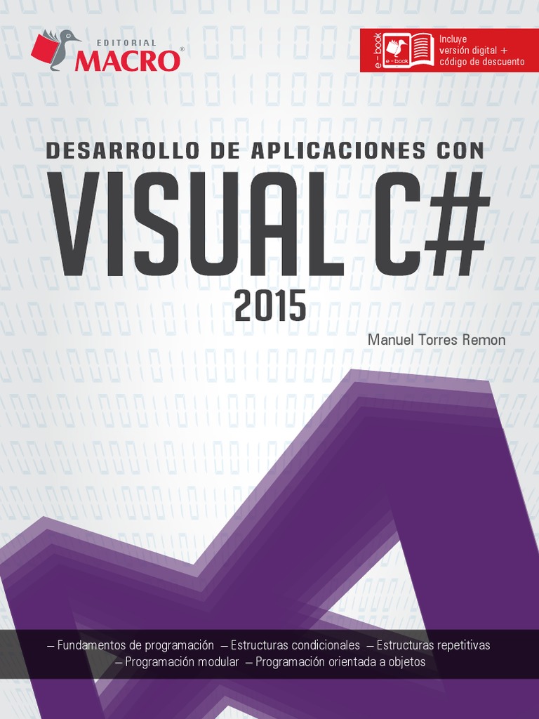 Desarrollo de Aplicaciones Con Visual C# - Manuel Torres Remon | PDF ...