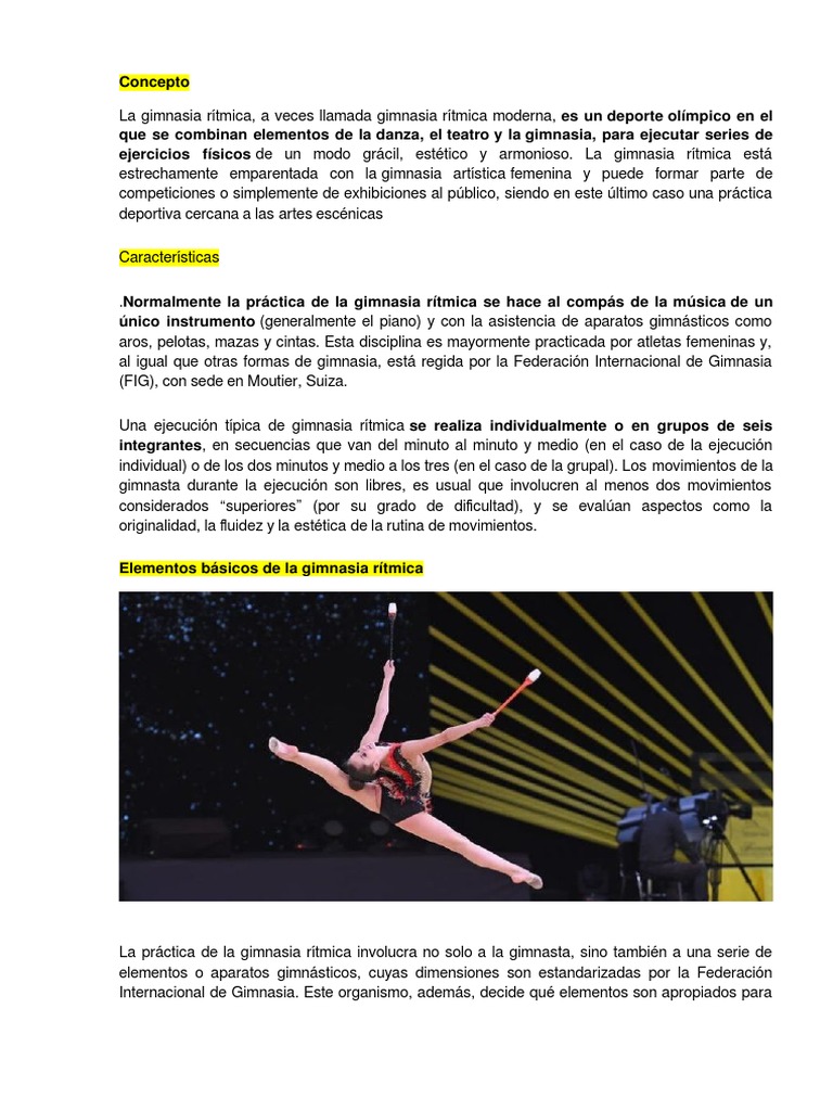 Gimnasia | PDF