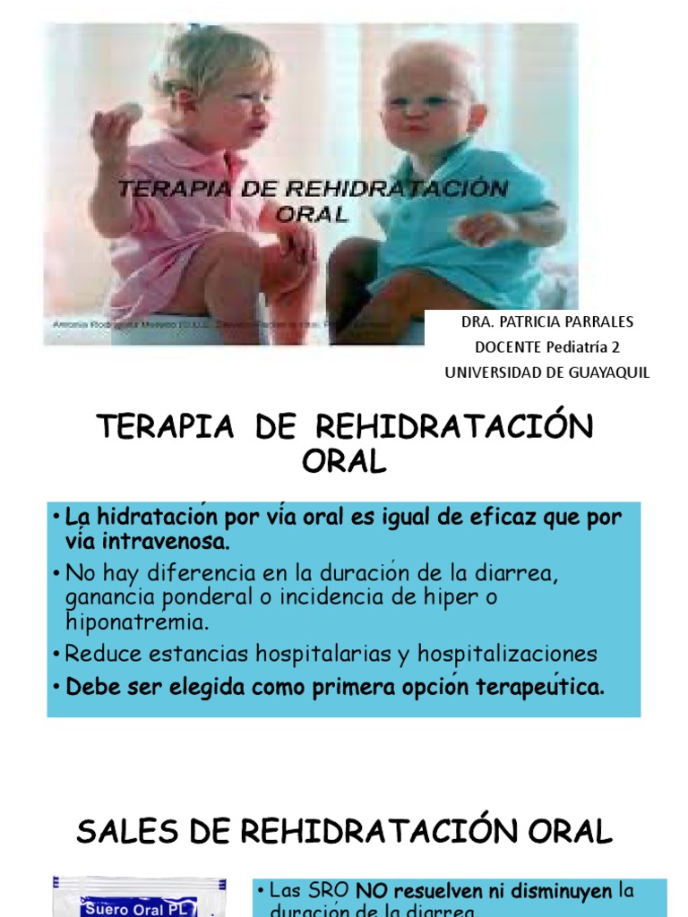 Terapia de Rehidratación Oral | PDF | Diarrea | Epidemiología